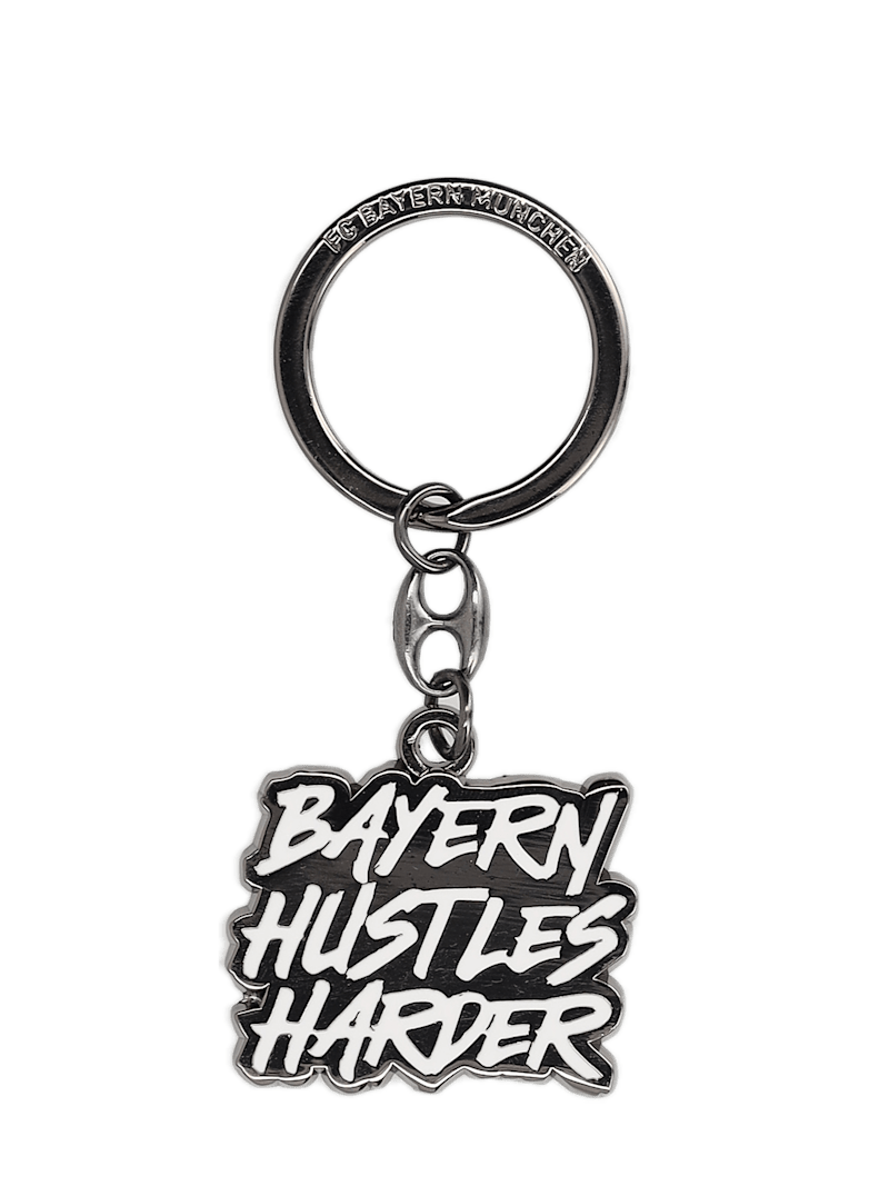 Key ring Hustles Harder | Official FC Bayern Munich Store