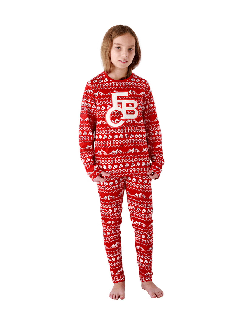 Kids Winter Season pyjamas red | Official FC Bayern Munich Store
