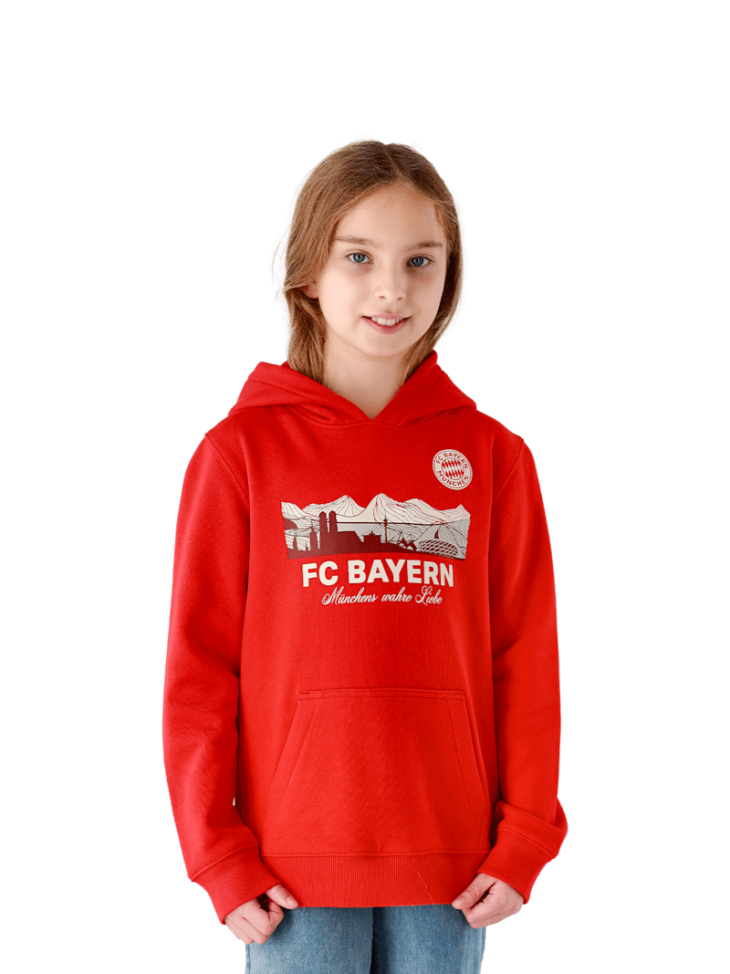 Kinder Hoodie Autumn Collection rot | Offizieller FC Bayern Store