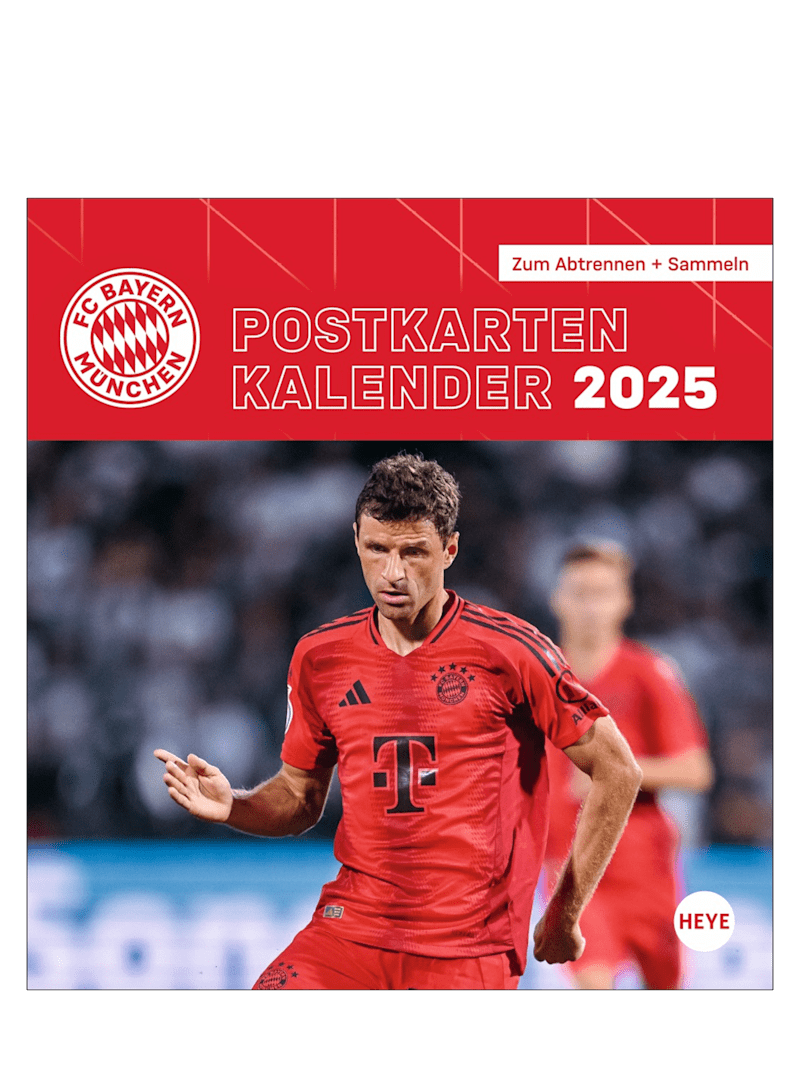 Postkartenkalender 2025 | Offizieller FC Bayern Store