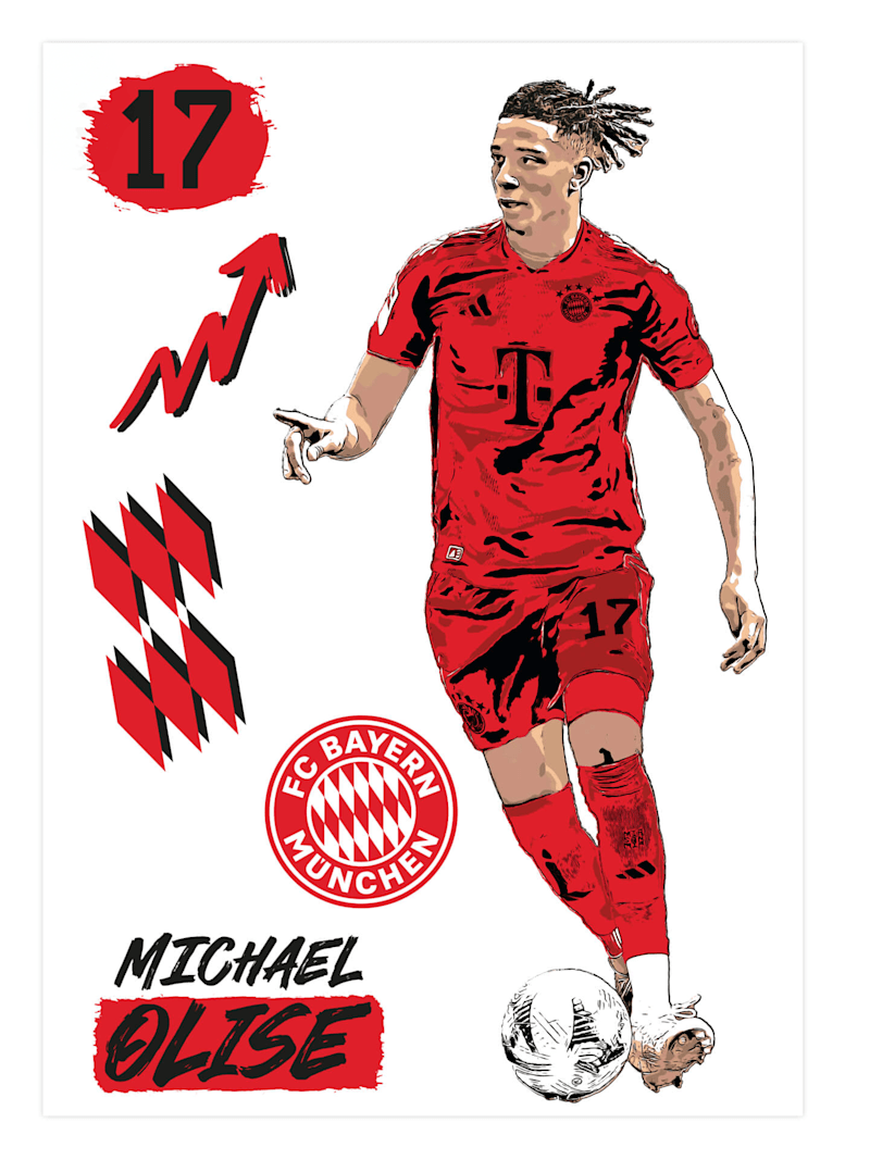 Wandtattoo Olise | Offizieller FC Bayern Store