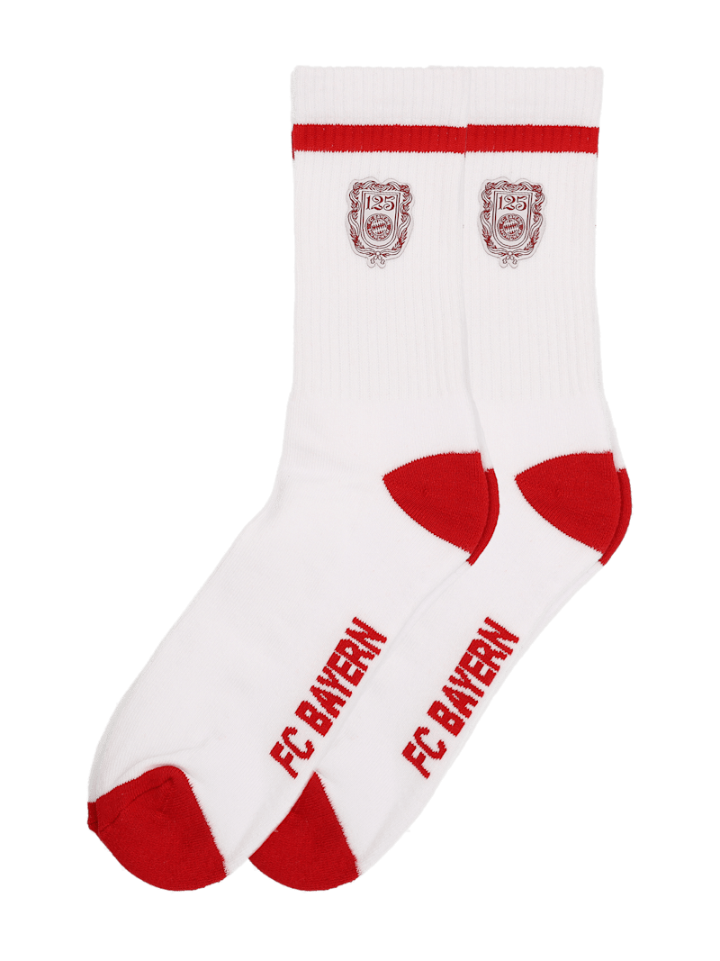 Unisex Socken 2er Set 125 Jahre Offizieller Fc Bayern Store