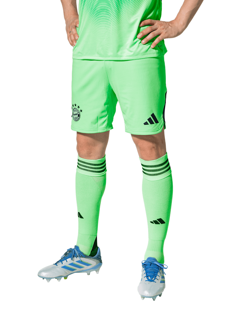 Herren Short Torwart 25-26 grün | Offizieller FC Bayern Store