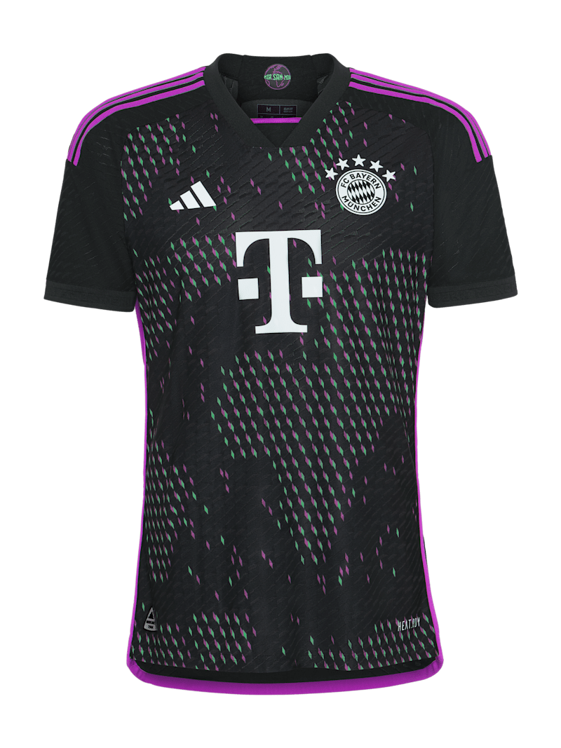 Men Authentic Away Jersey 23-24 black | Official FC Bayern Munich Store