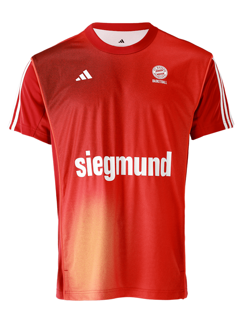 Herren Basketball Shooting Shirt Home 25-26 rot | Offizieller FC Bayern Store