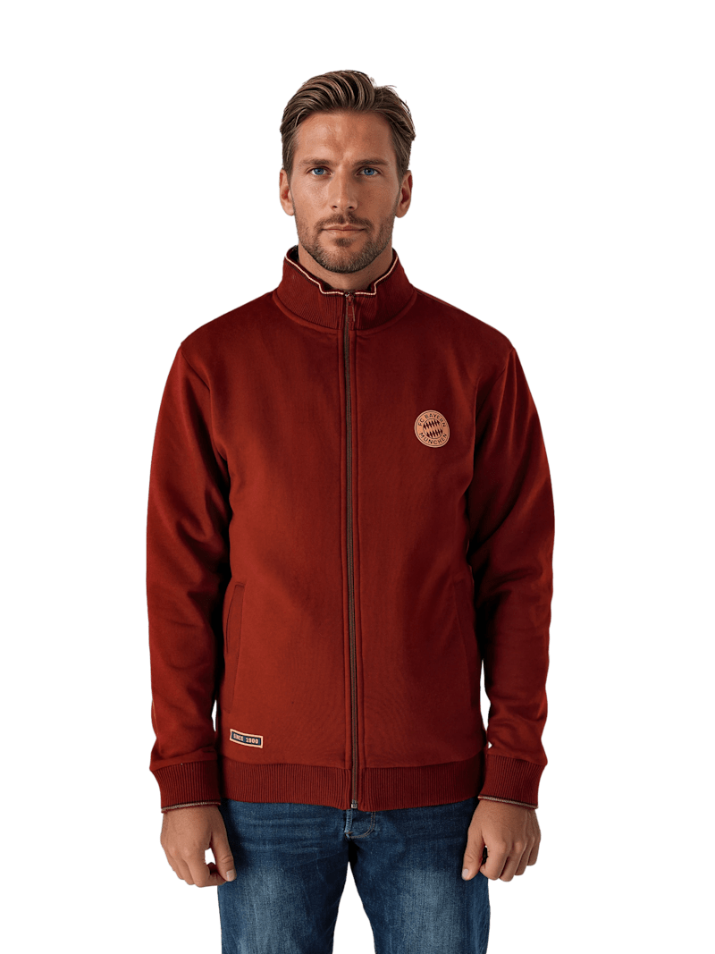 Men Record champion zip jacket bordeaux | Official FC Bayern Munich Store