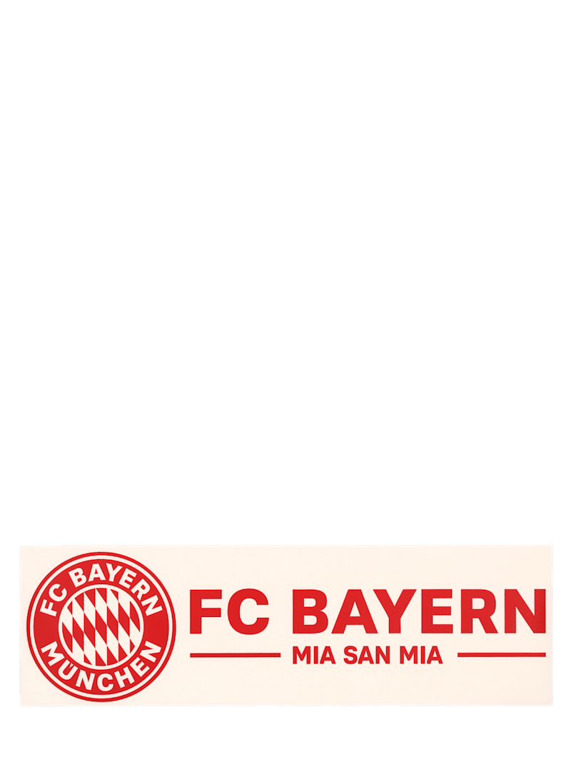Heckscheibenaufkleber Mia san mia | Offizieller FC Bayern Store