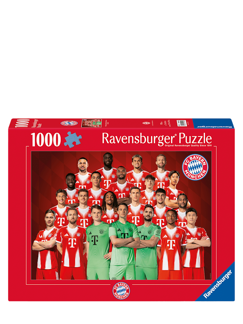 Puzzle Team 2025-26 1.000 Teile | Offizieller FC Bayern Store