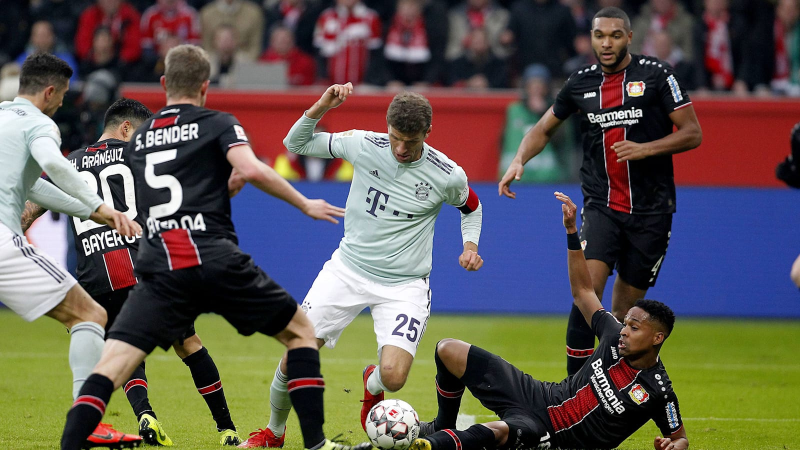 Die Highlights vom Gastspiel in Leverkusen