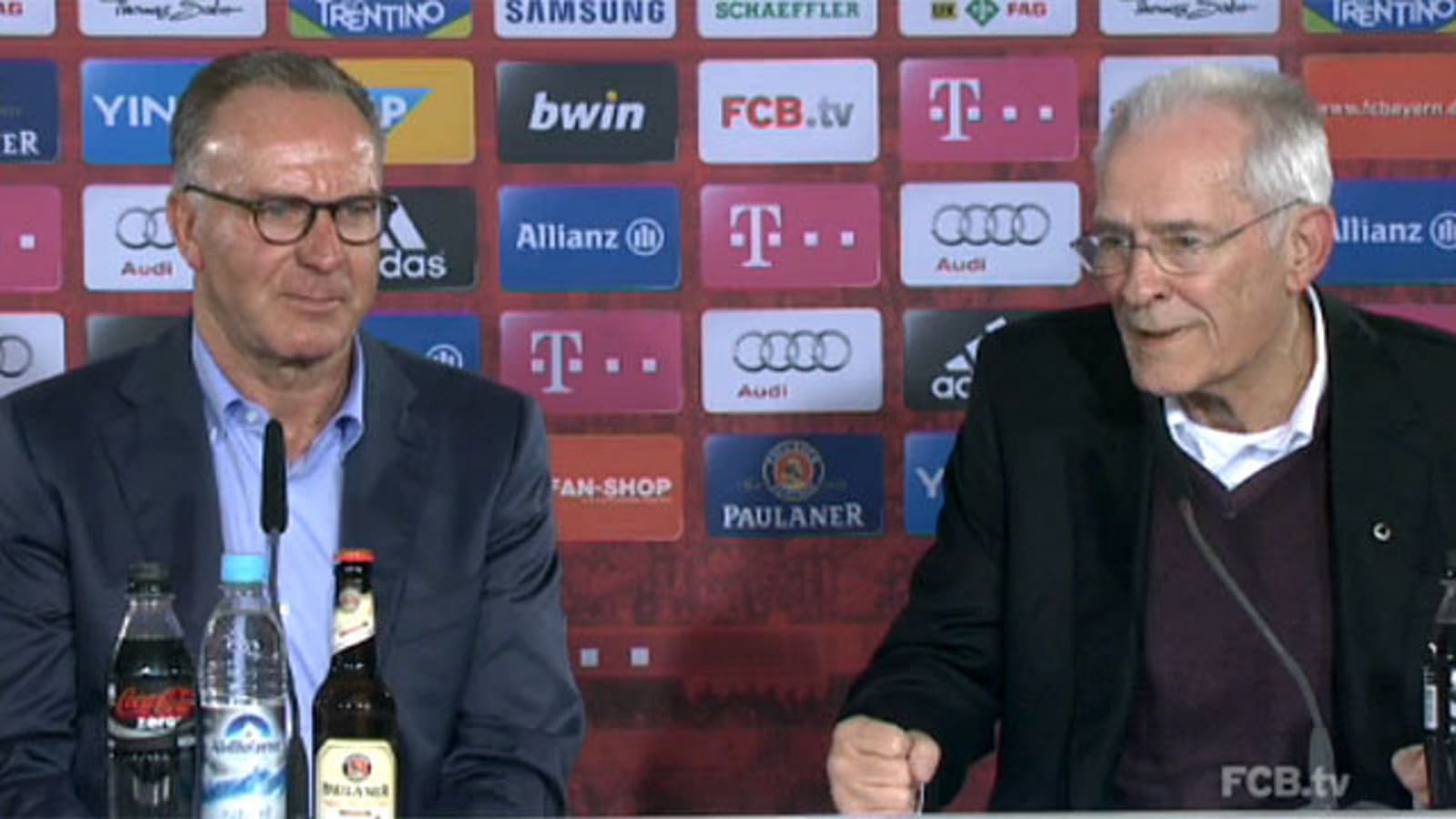 Pressekonferenz zum KiO-Tag beim FC Bayern