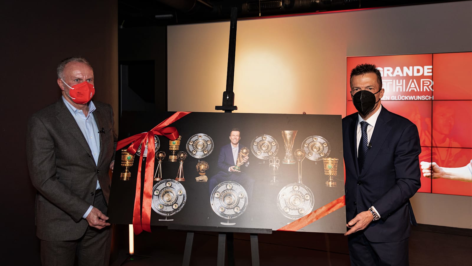 „IL GRANDE LOTHAR“ in the FC Bayern Museum