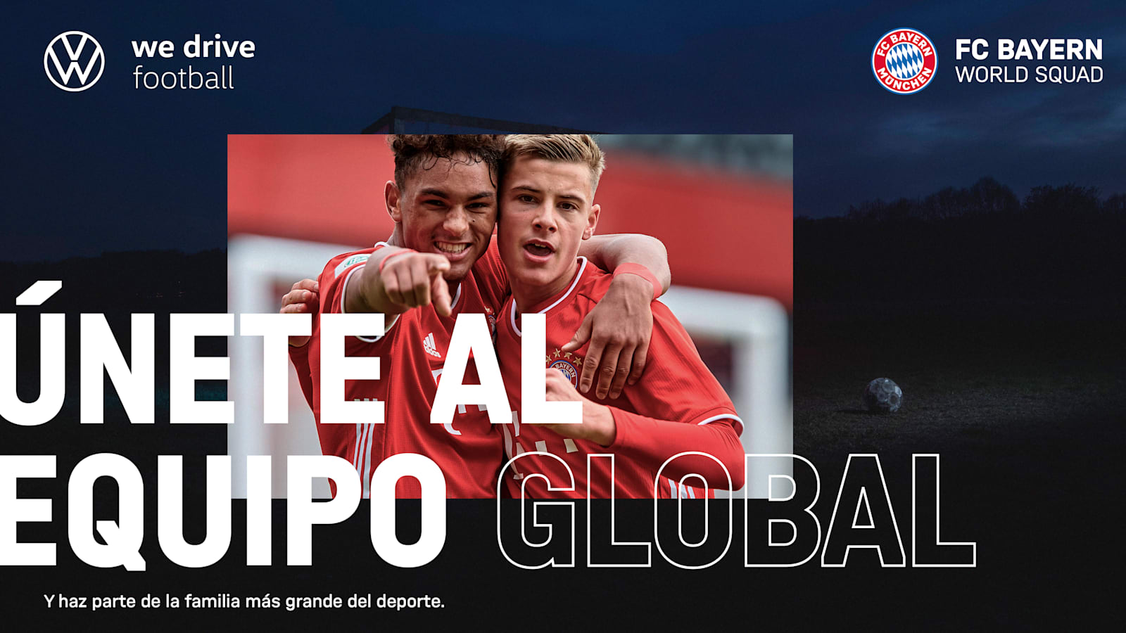¡Sé parte del FC Bayern World Squad!