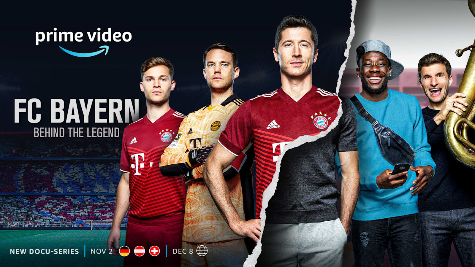 "FC Bayern - Behind the Legend" available on Amazon Prime Video from 8 ...