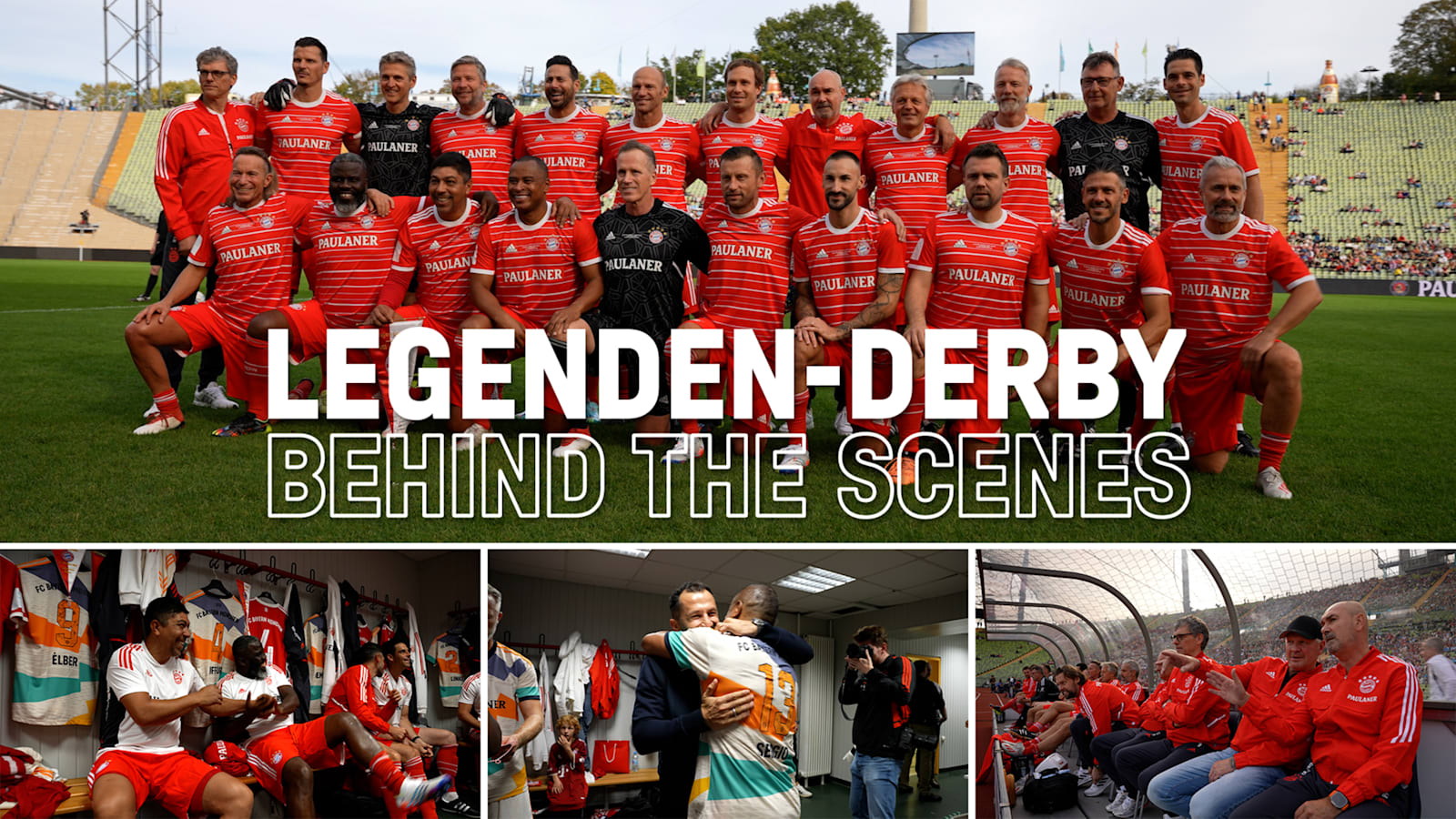 Video: Behind the scenes FC Bayern Legends - TSV 1860 München