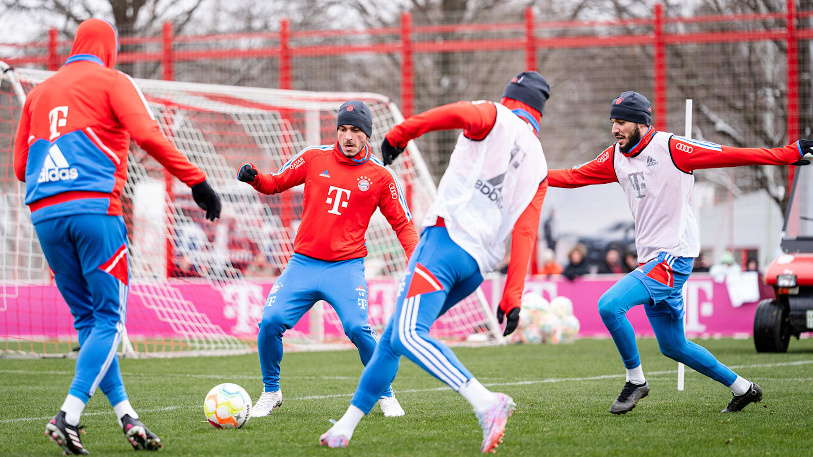 Video: Das öffentliche Bayern-Training nach Union