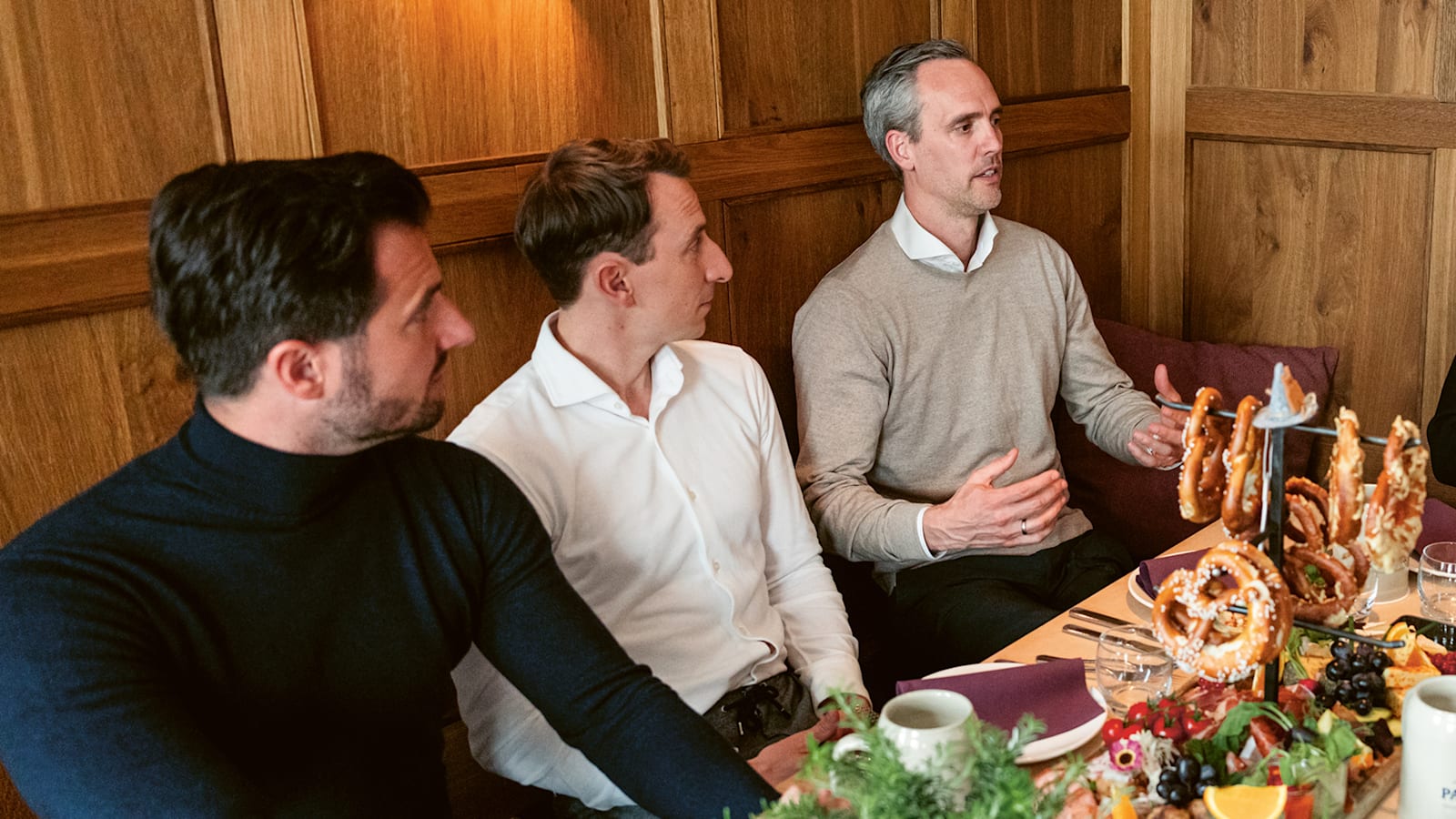 Interview mit Andreas Jung und Co. zur International Week beim FC Bayern