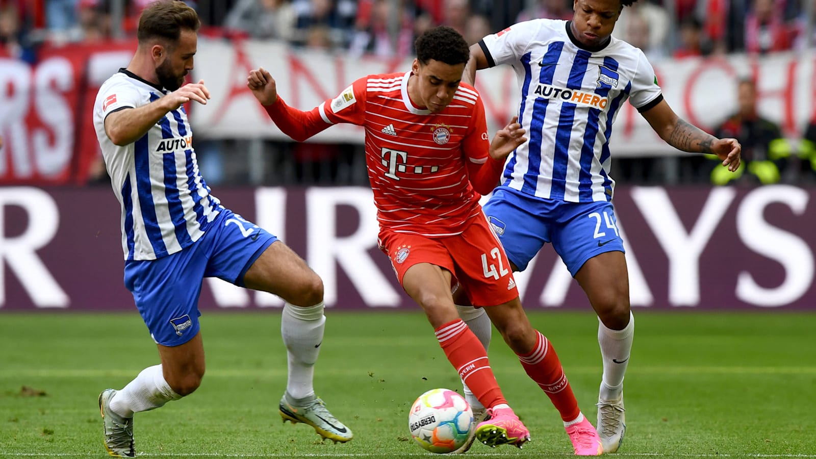 FC Bayern - Hertha BSC: Das Spiel in voller Länge