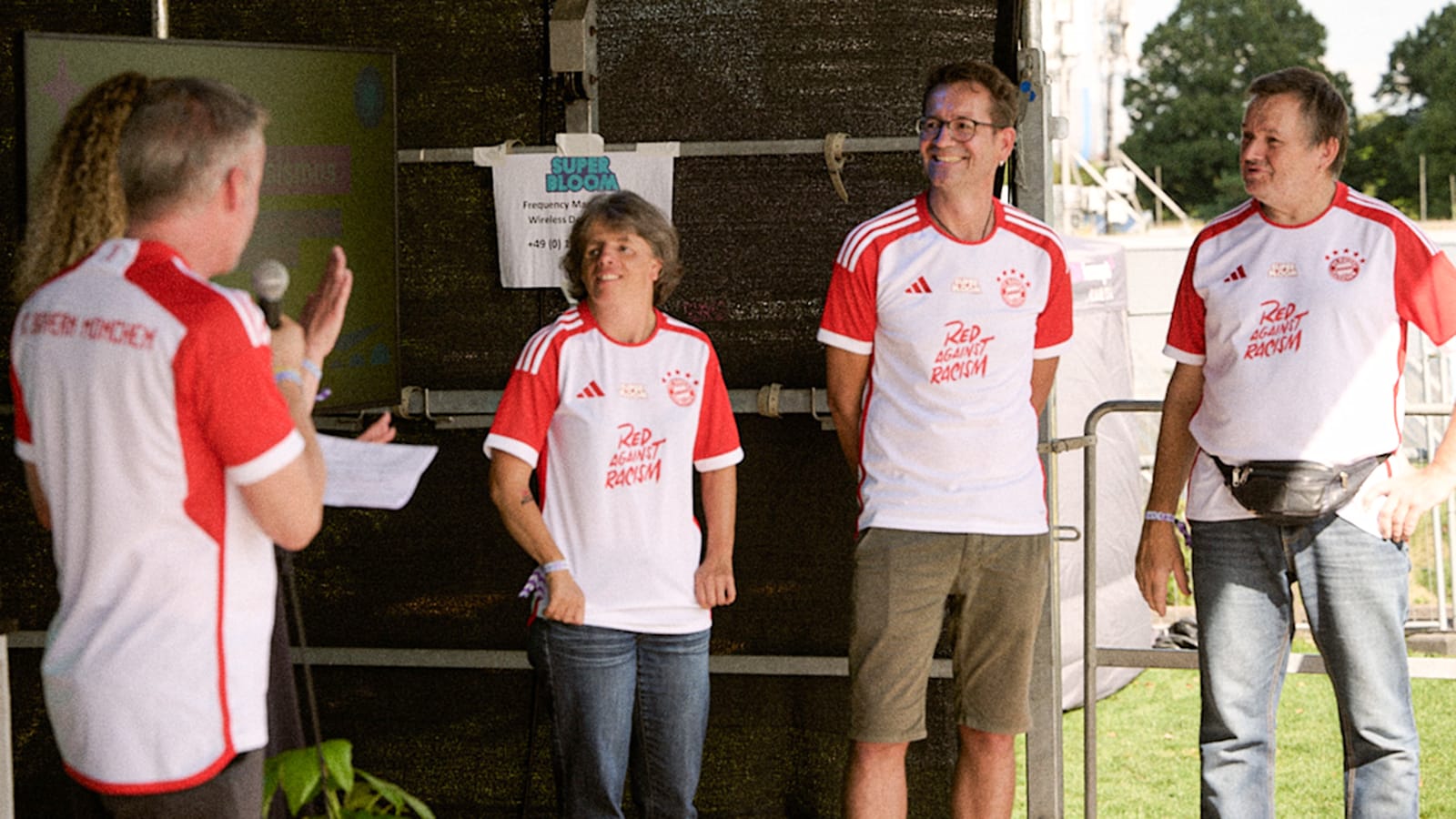 El FC Bayern deja huella en el festival SUPERBLOOM