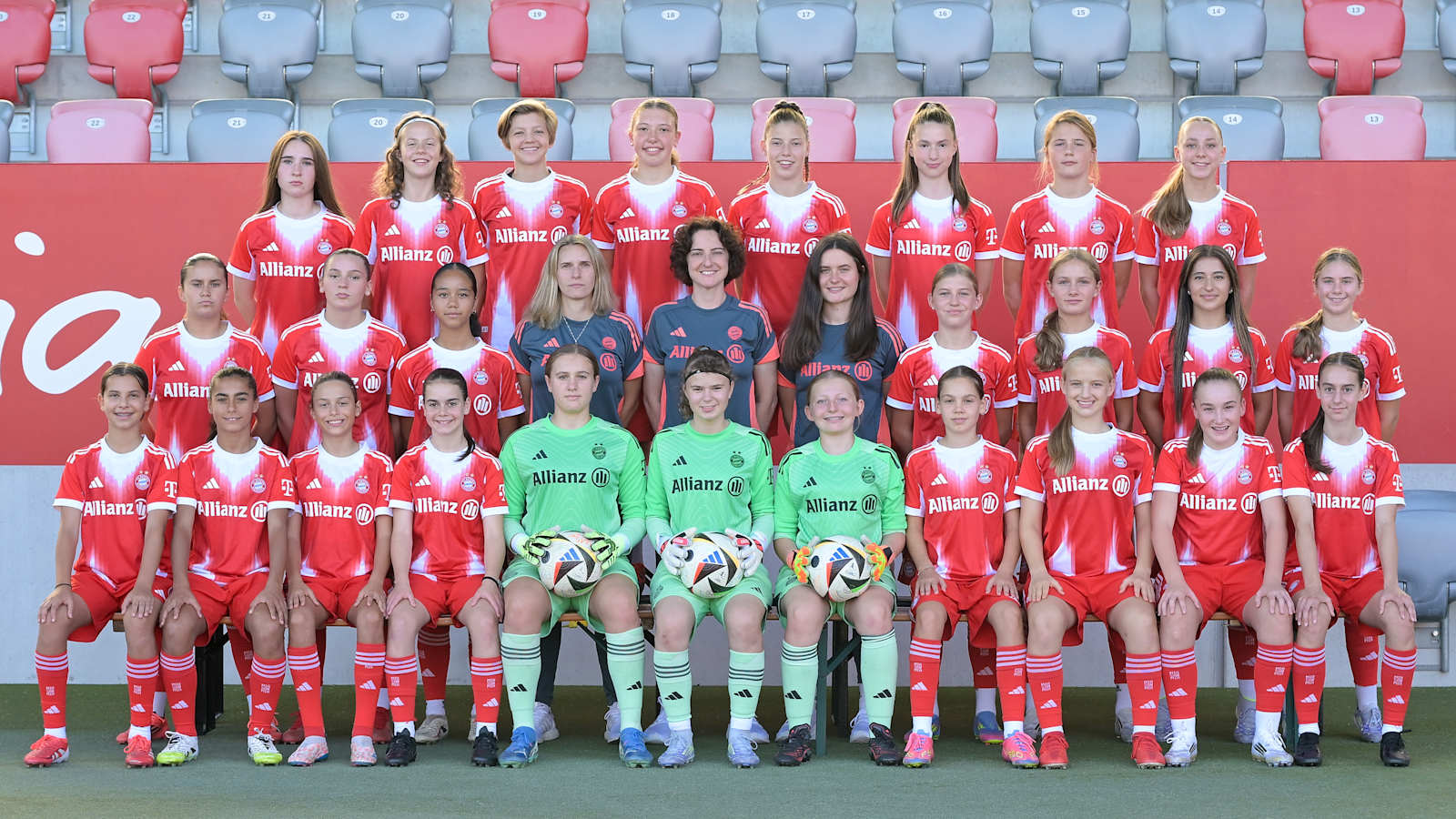 FC Bayern München Frauen | Kader der U15 Juniorinnen 2024/25