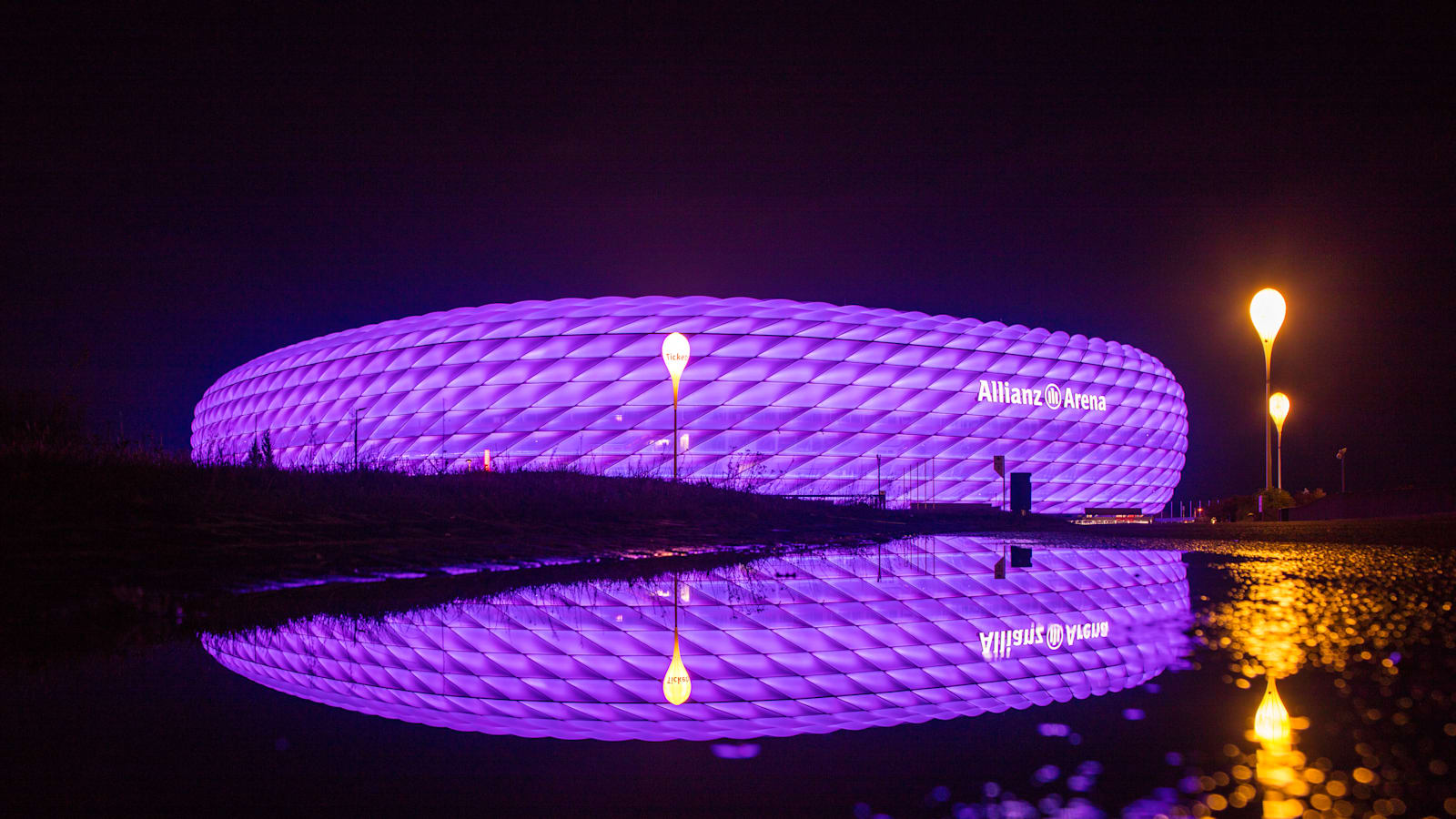 Allianz Arena in purple | International Day of Persons with Disabilities