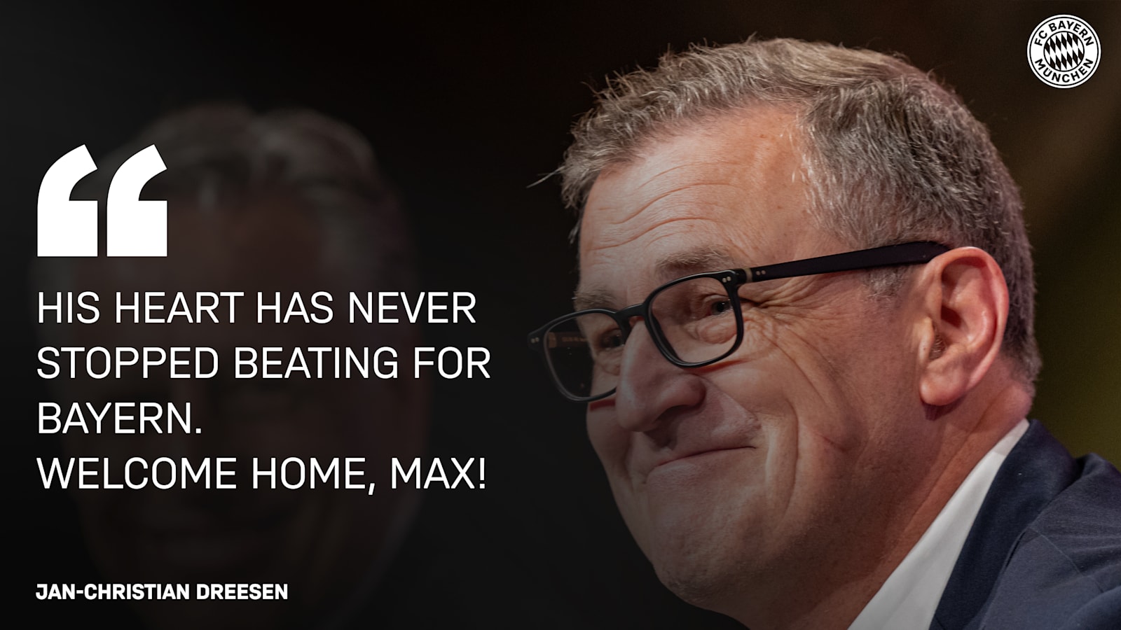 Key statements from Max Eberl, Herbert Hainer and Jan-Christian Dreesen