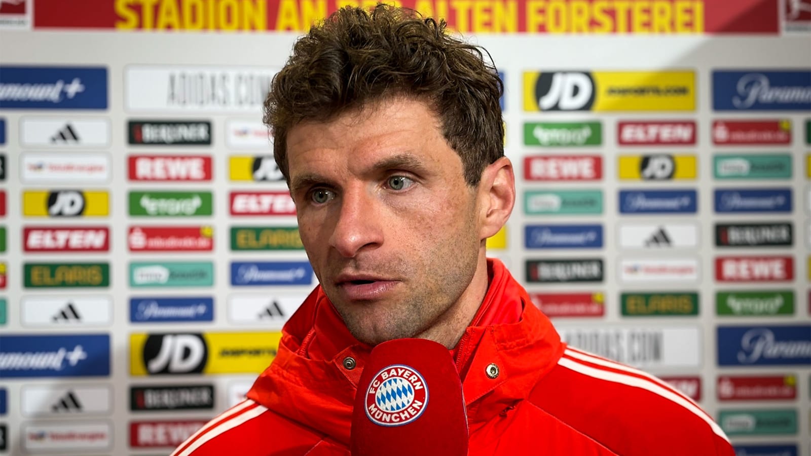 1. FC Union Berlin - FC Bayern I Thomas Müller im Interview
