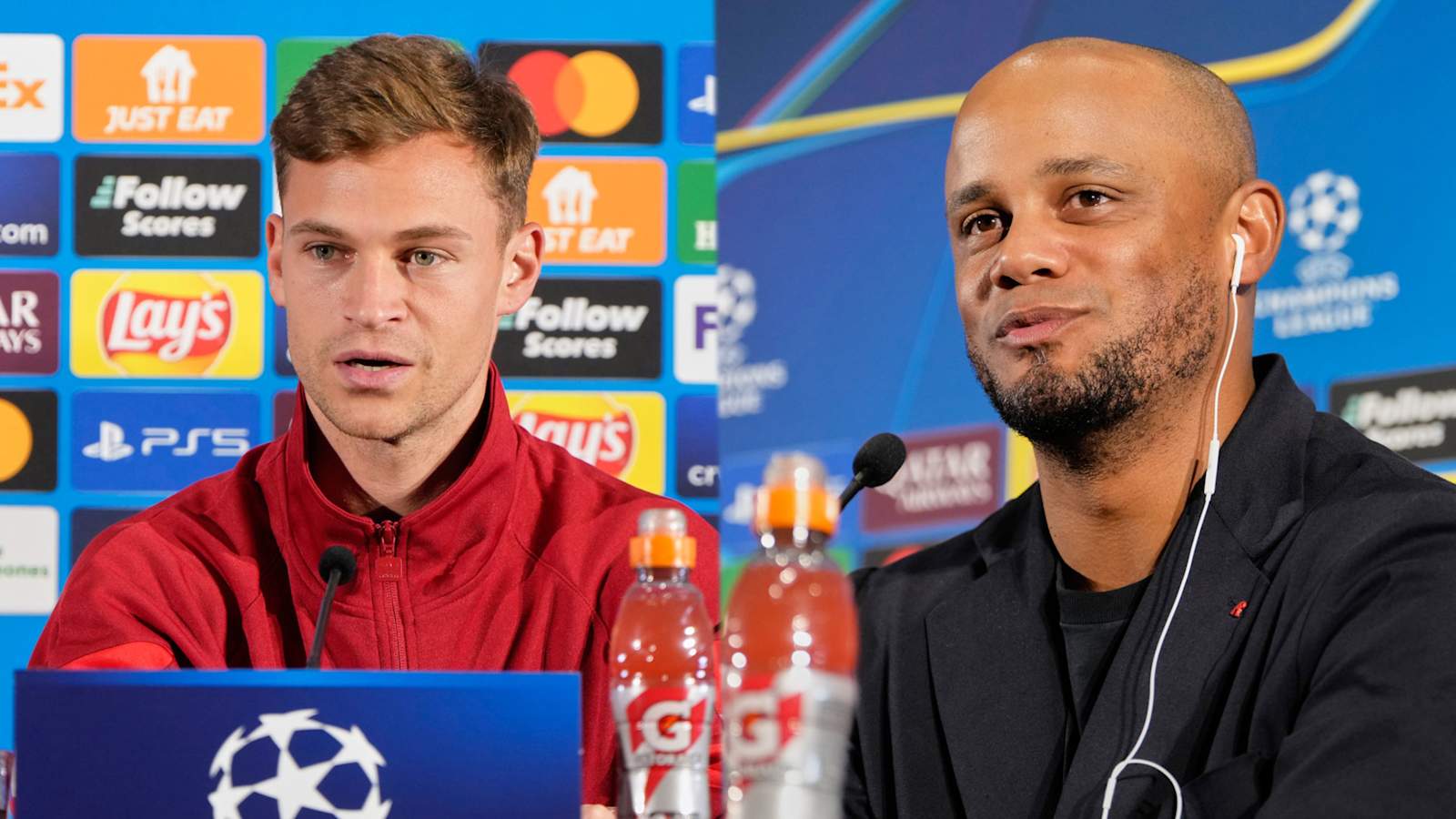 Video: Kompany-Kimmich-PK vor FC Barcelona - FC Bayern