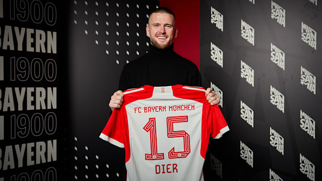 Gallery: The first photos of Eric Dier at Bayern