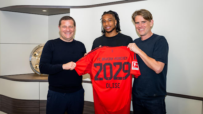 Gallery: The first photos of Michael Olise at Bayern