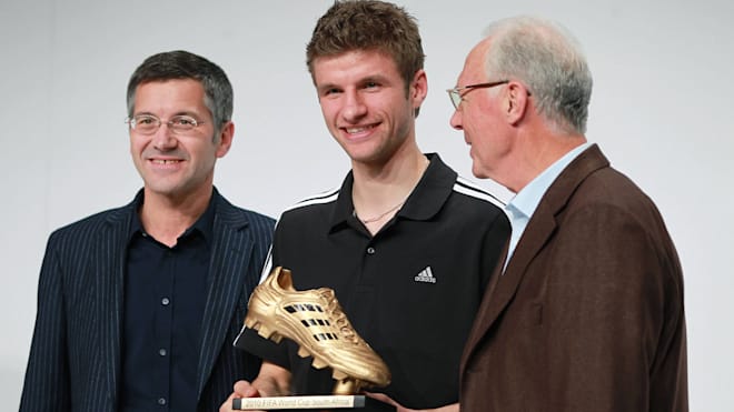 Galerie: Thomas Müllers Nationalmannschaftskarriere in Bildern