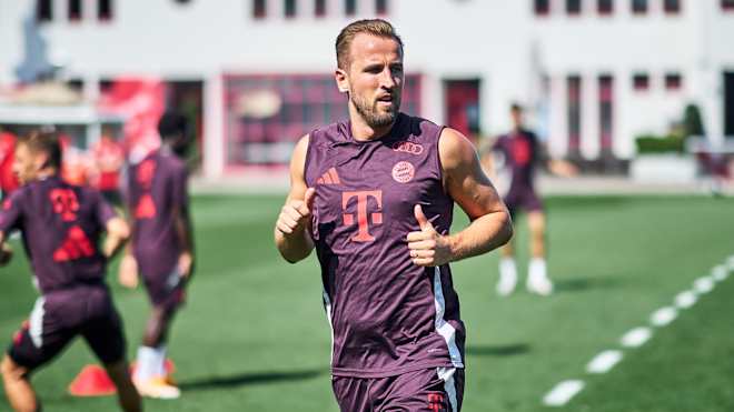 Galerie: Abschlusstraining vor SSV Ulm - FC Bayern