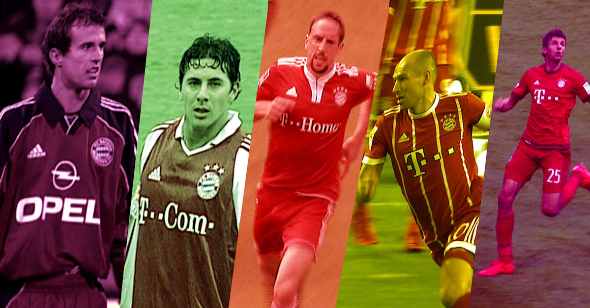 Bayern's five best goals vs. BVB