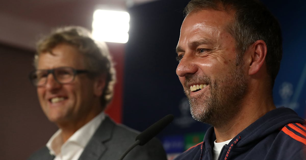 PK-Video: Hansi Flick und Joshua Kimmich vor Piräus