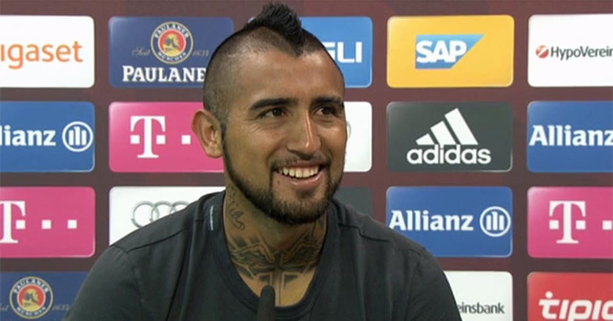 Arturo Vidal vor dem Topspiel gegen Leverkusen