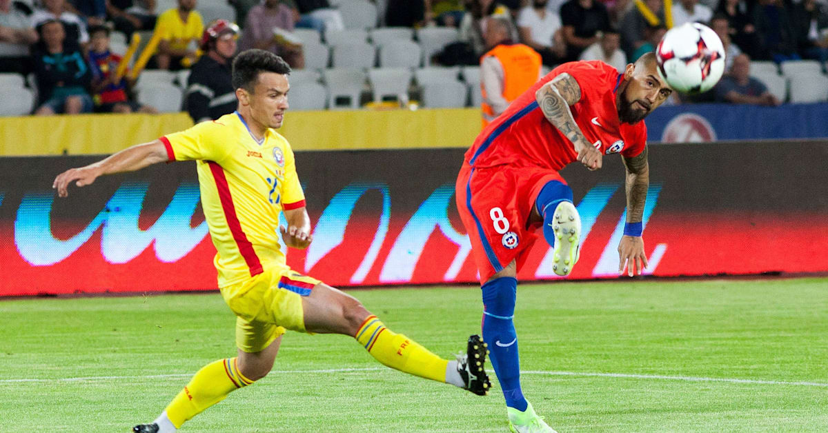 Vidal's Chile beaten in Confed Cup warm-up