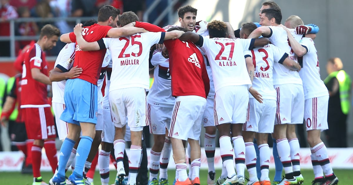 JAAAA! Der FC Bayern ist Deutscher Meister 2015/16!