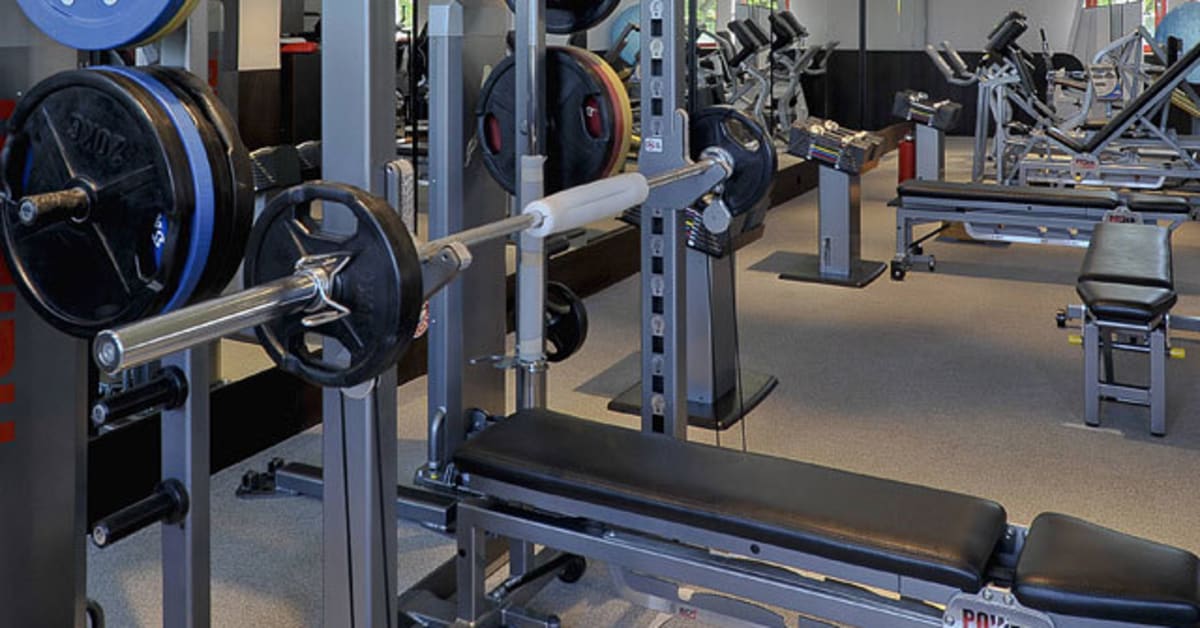 Mucha actividad en el gimnasio