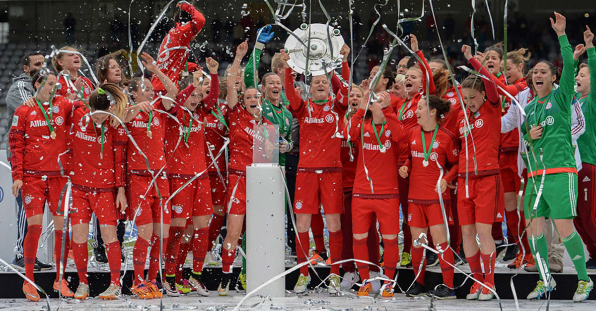 Die Meisterschale für die Meisterinnen