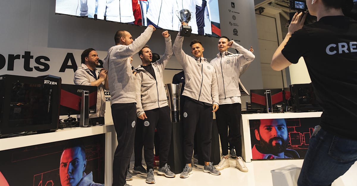 Die Bayern Ballers Gaming auf der ISPO Munich 2019