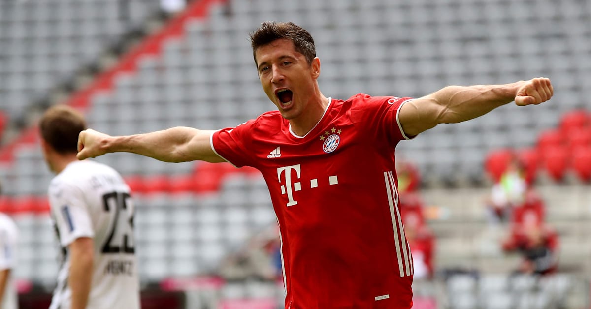 Robert Lewandowski is Bayern's Player of the Month for June