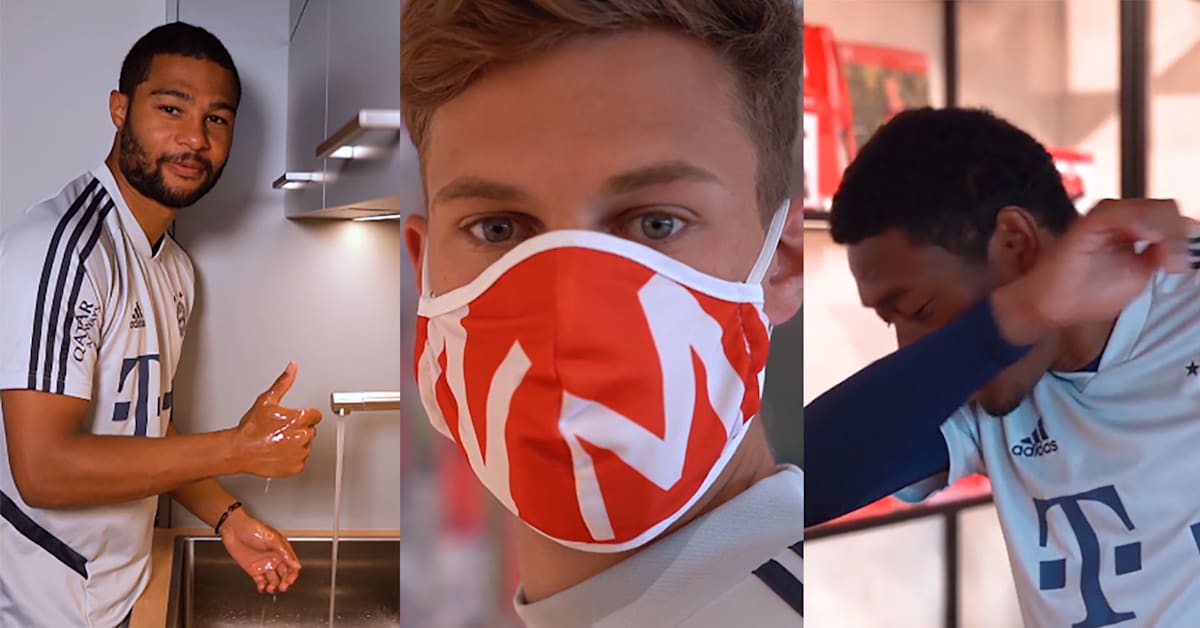 Video: Coronavirus hygiene tips with Lewy, David, Serge and Joshua