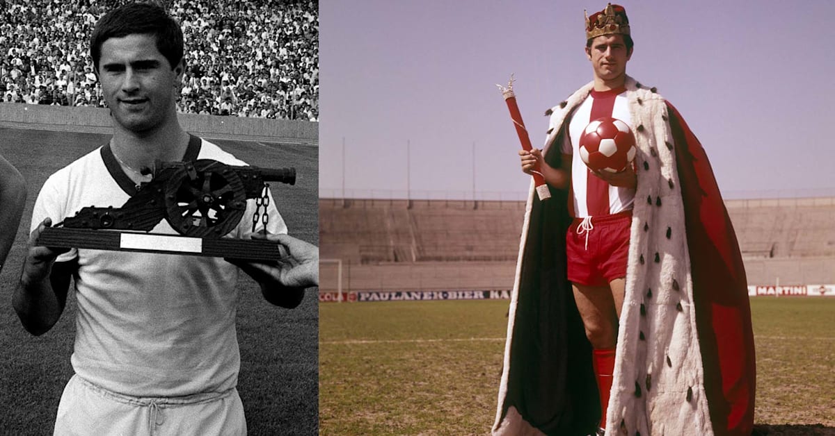 Galería: La extraordinaria carrera de Gerd Müller, en imágenes
