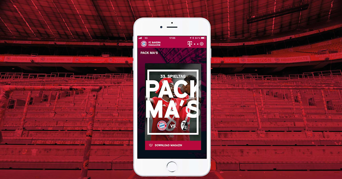 Jetzt downloaden: „Pack ma’s“ zum Heimspiel gegen Freiburg