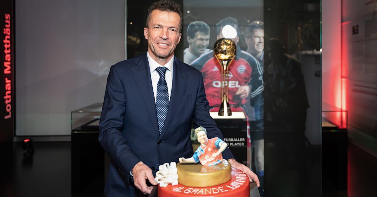 „IL GRANDE LOTHAR“ in the FC Bayern Museum