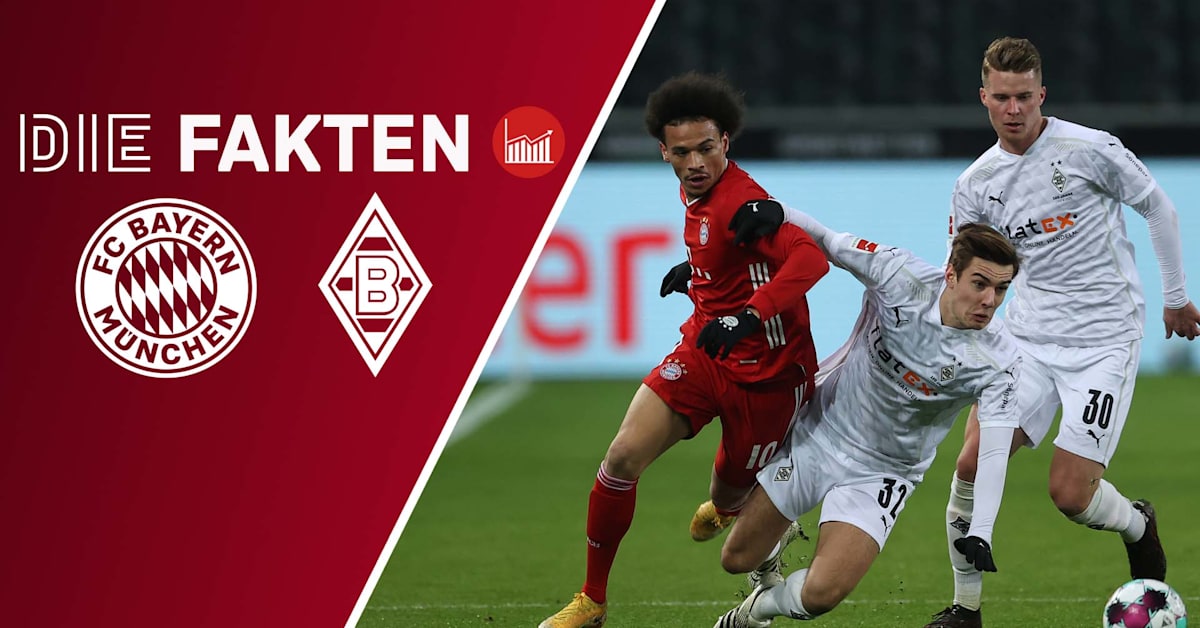 5 facts & figures on FC Bayern vs Borussia Mönchengladbach