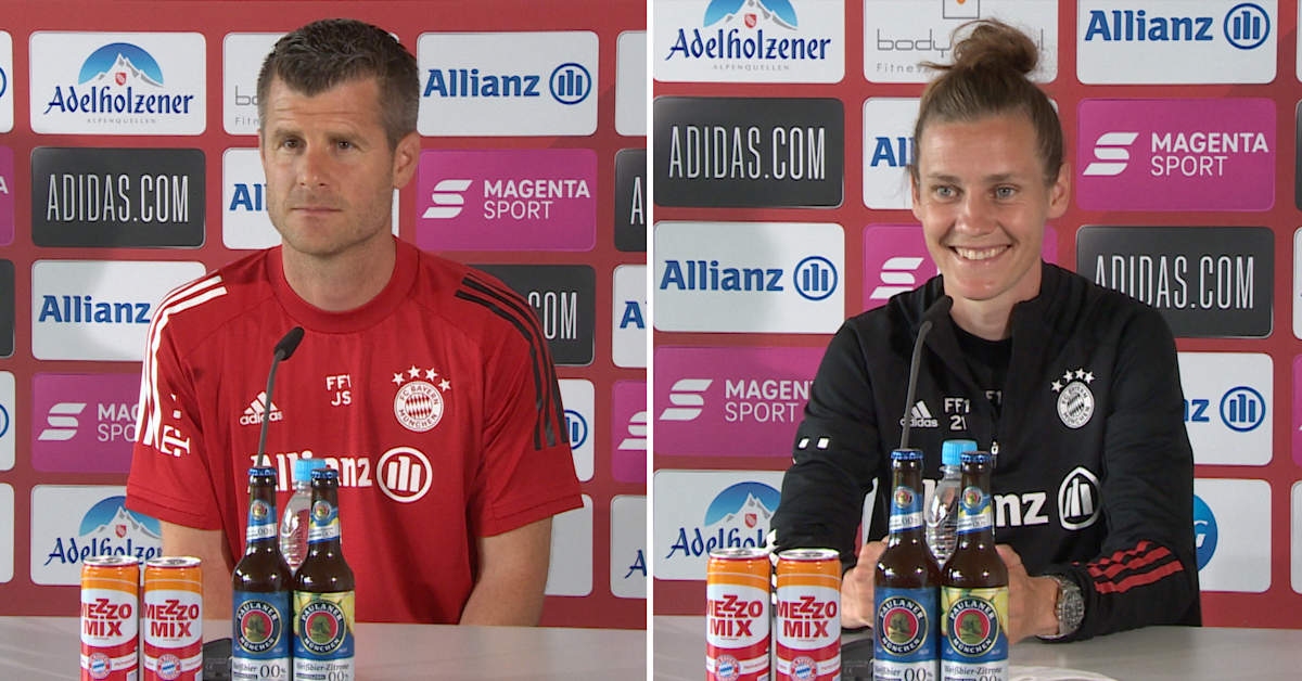 Video: Pressetalk mit Scheuer & Laudehr vor FC Bayern - Frankfurt