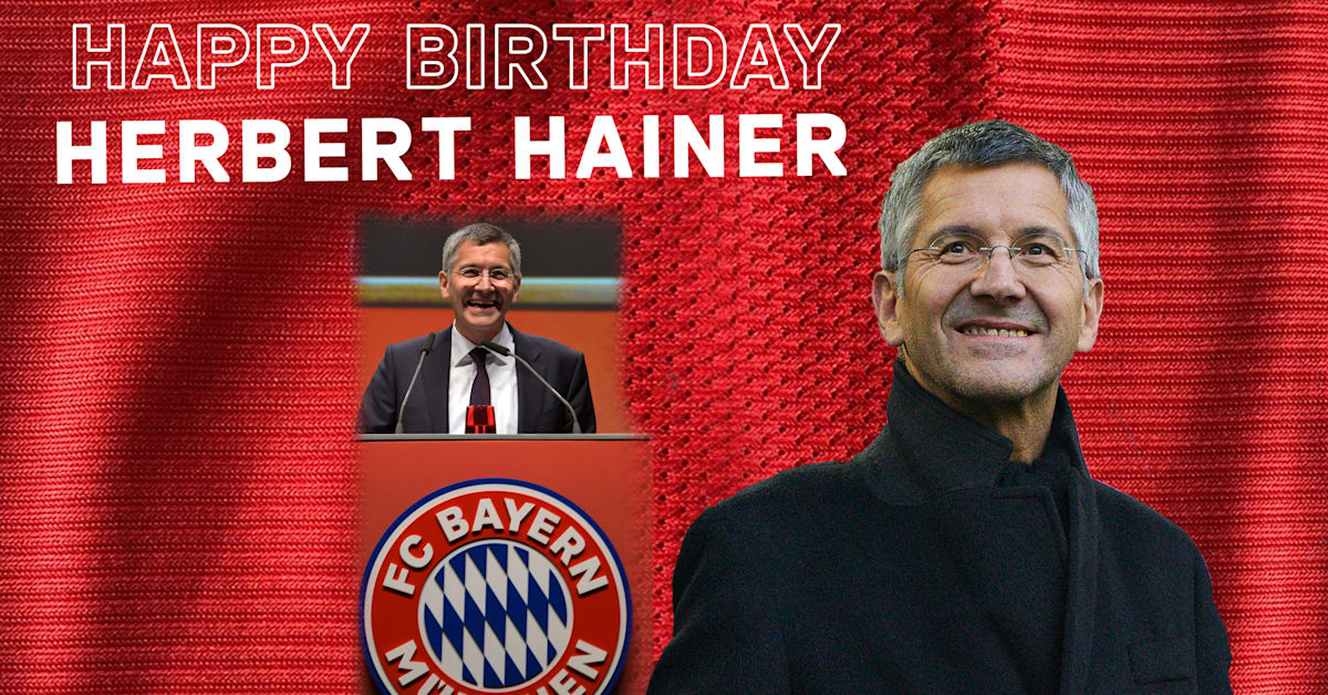 Many happy returns, Herbert Hainer!