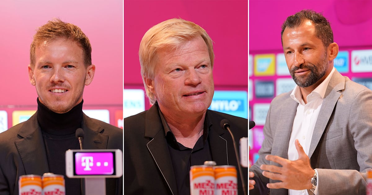 Las declaraciones más importantes de Julian Nagelsmann, Oliver Kahn y ...