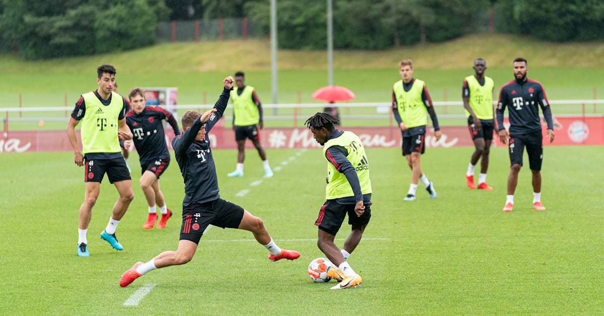 Video: The complete Bayern training session on Thursday
