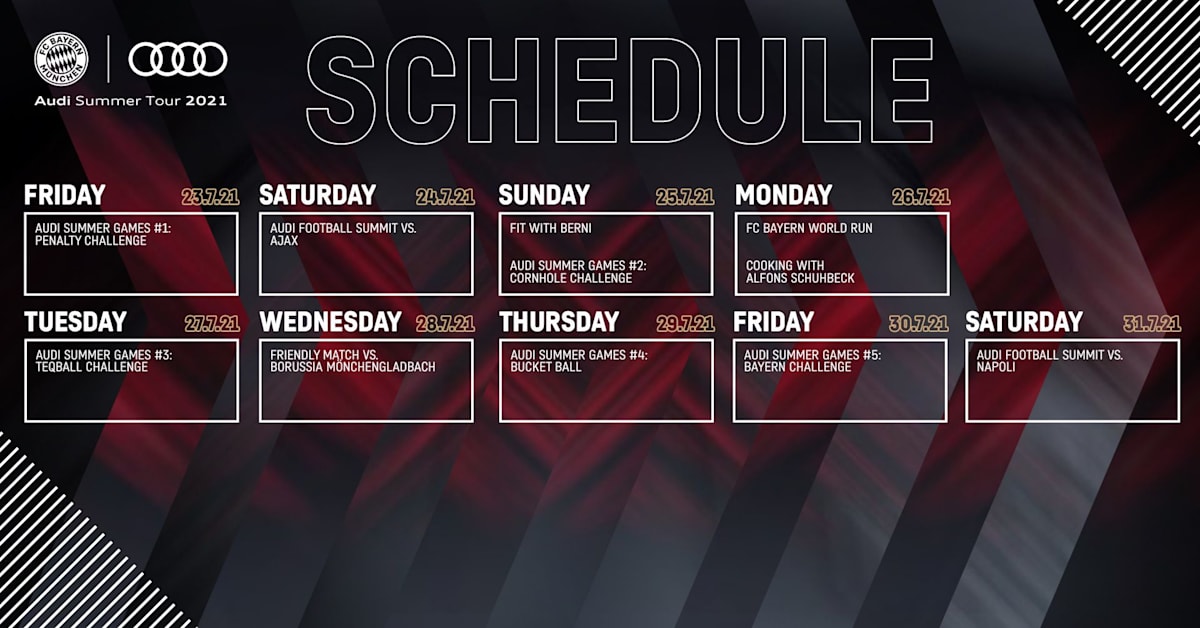 What you can look forward to on the Audi Summer Tour 2021